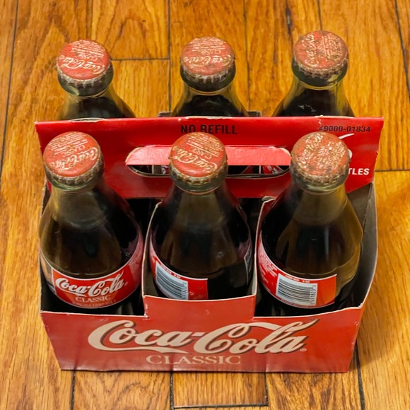 Coca Cola | Other | Vintage Collectible Coca Cola Nascar Bottles 6 Pack Dale Earnhardt Sr 998 ...